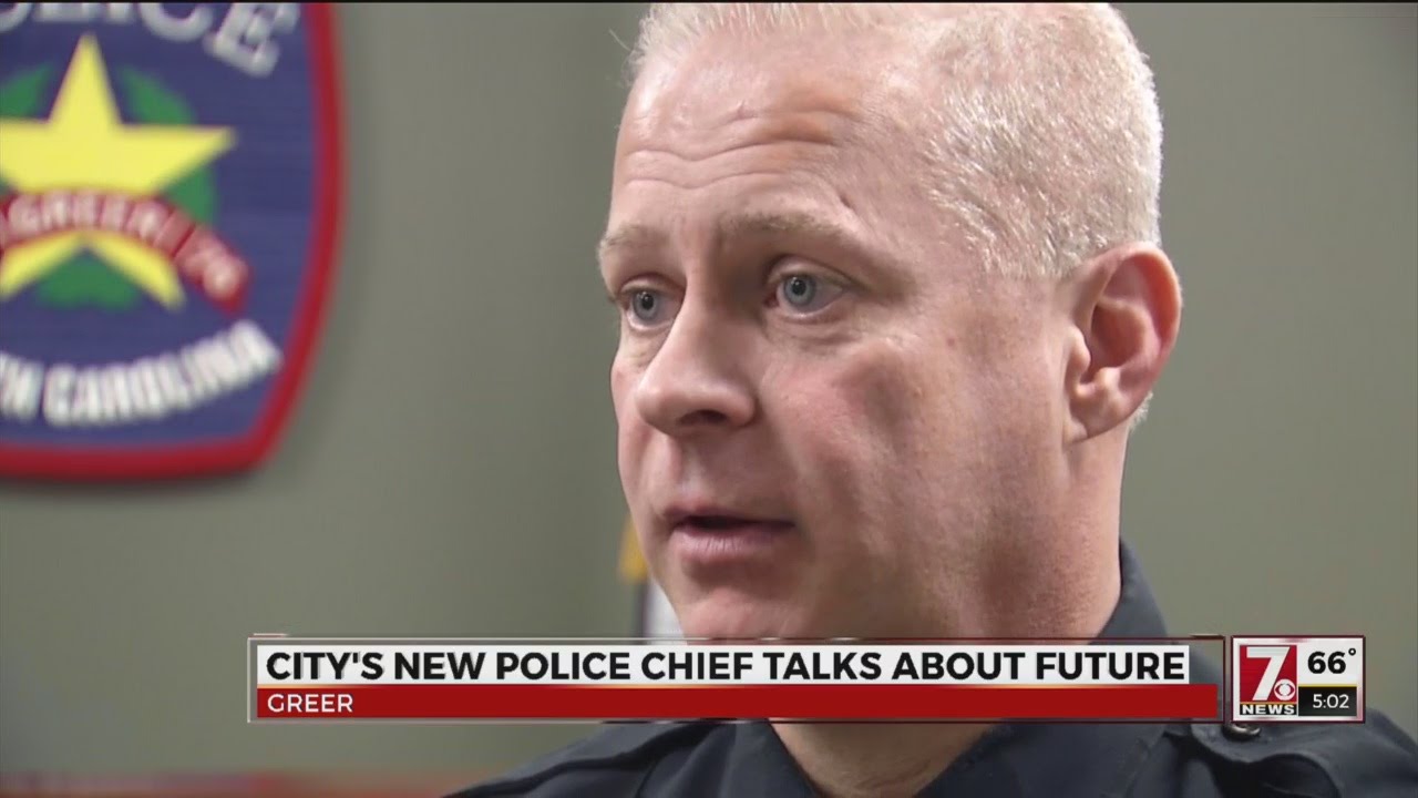 Greer's new police chief talks about future - YouTube