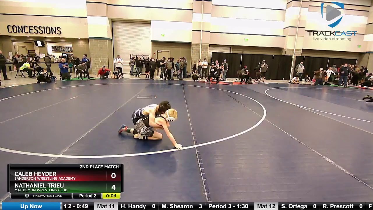 12U Boys 58 Nathaniel Trieu Mat Demon Wrestling Club Vs Caleb Heyder ...