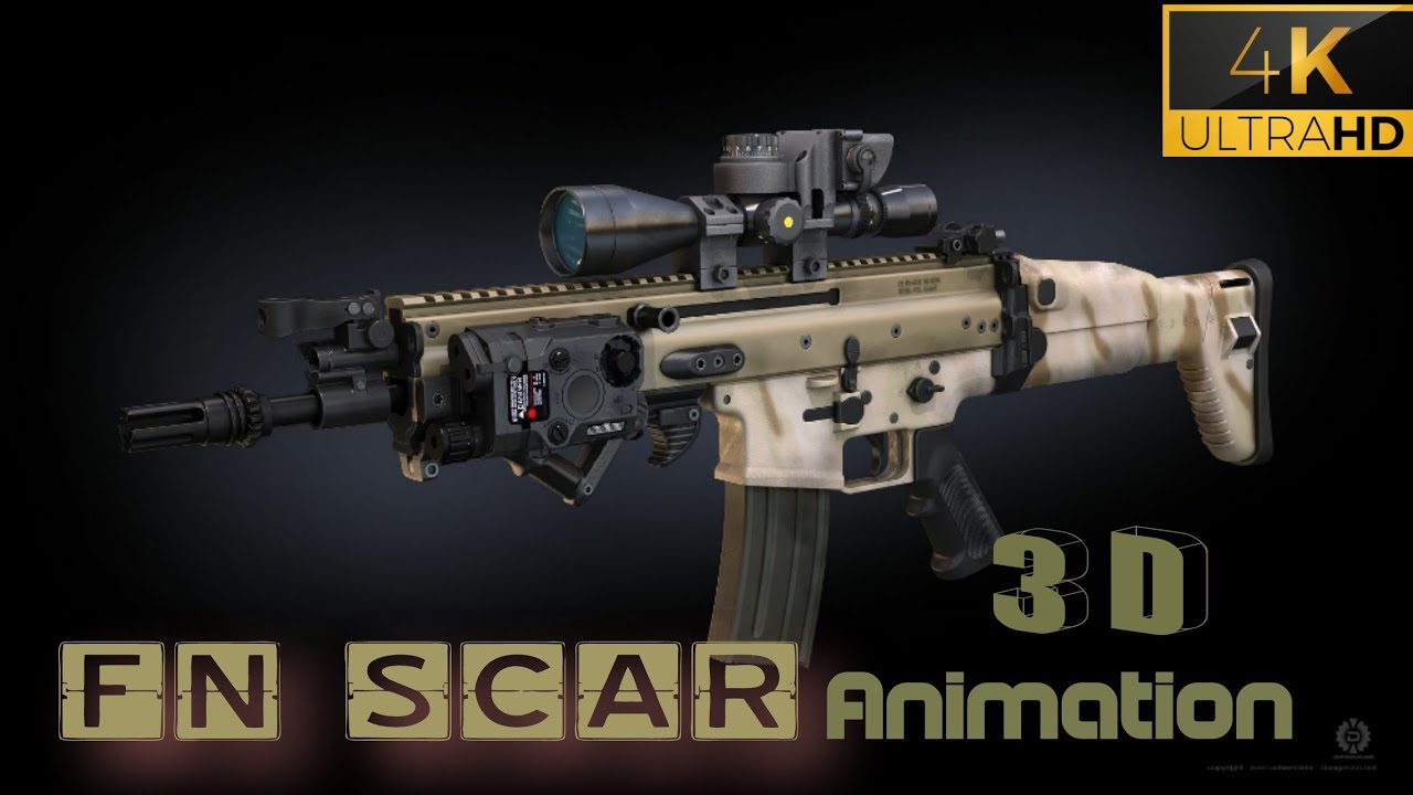 #scar #FNscar #scar l FN SCAR 3D Animation l by MAUNTON'S Productions ...