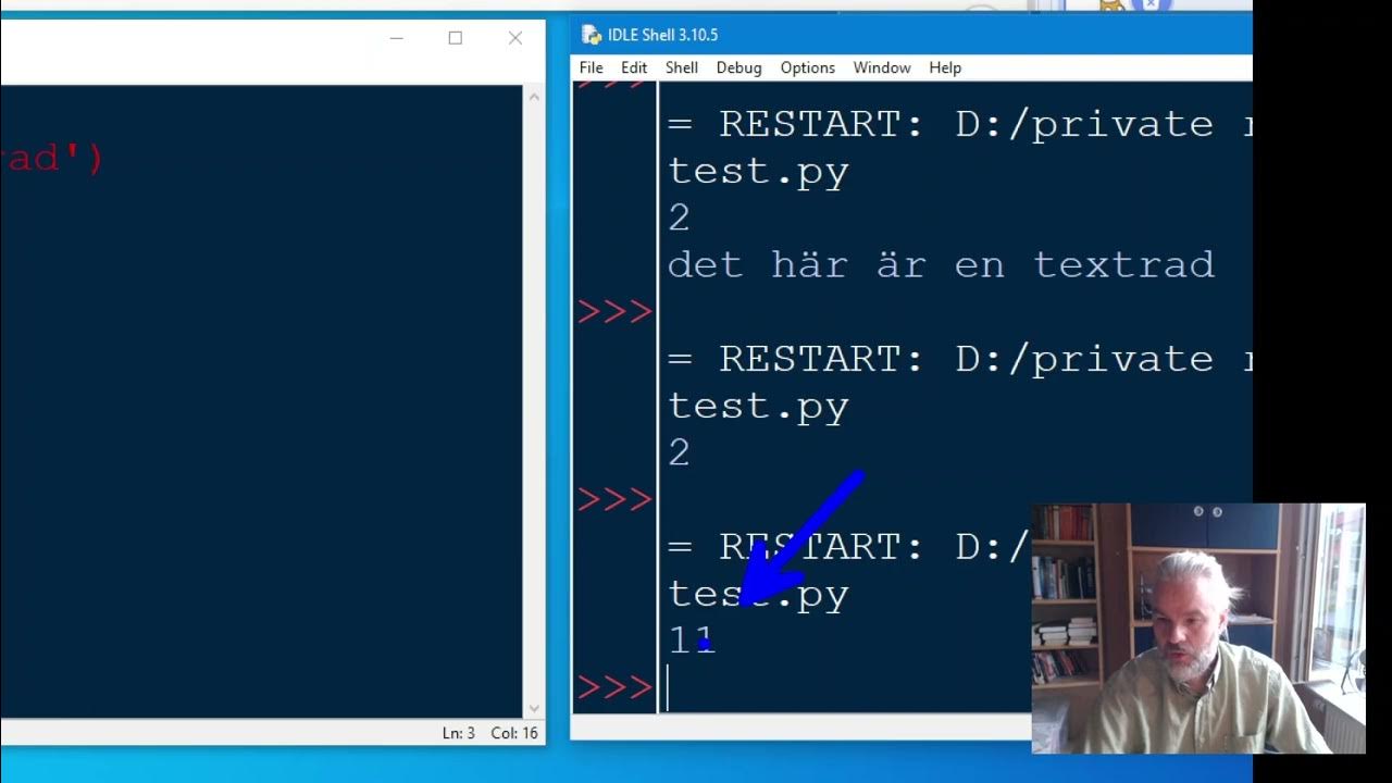 Från Scratch till Python; Datatyper i Python - YouTube