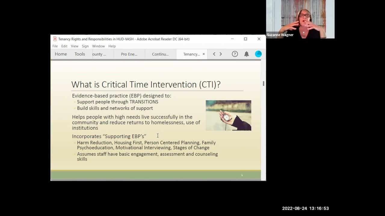 Critical Time Intervention (CTI) Training Session 1 (2022) - YouTube