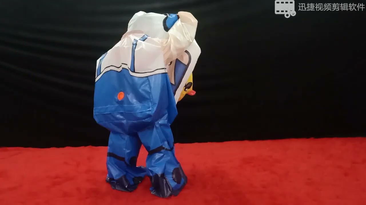 inflatable suit - YouTube