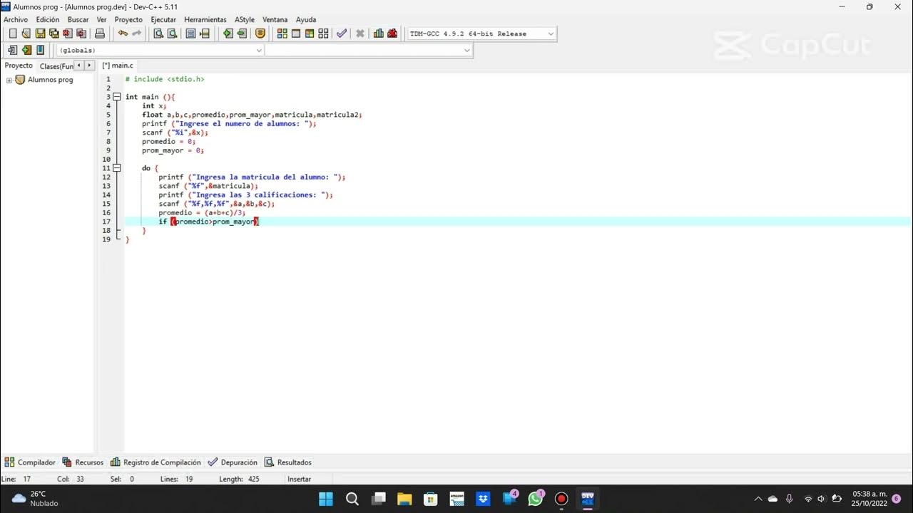 Programando en C - YouTube