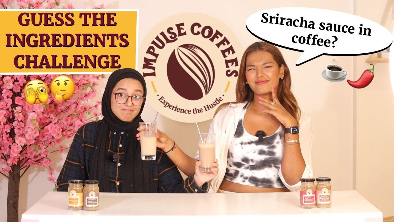 Guess the Ingredients Challenge (Coffee Edition) ft. @sarahsarosh ...