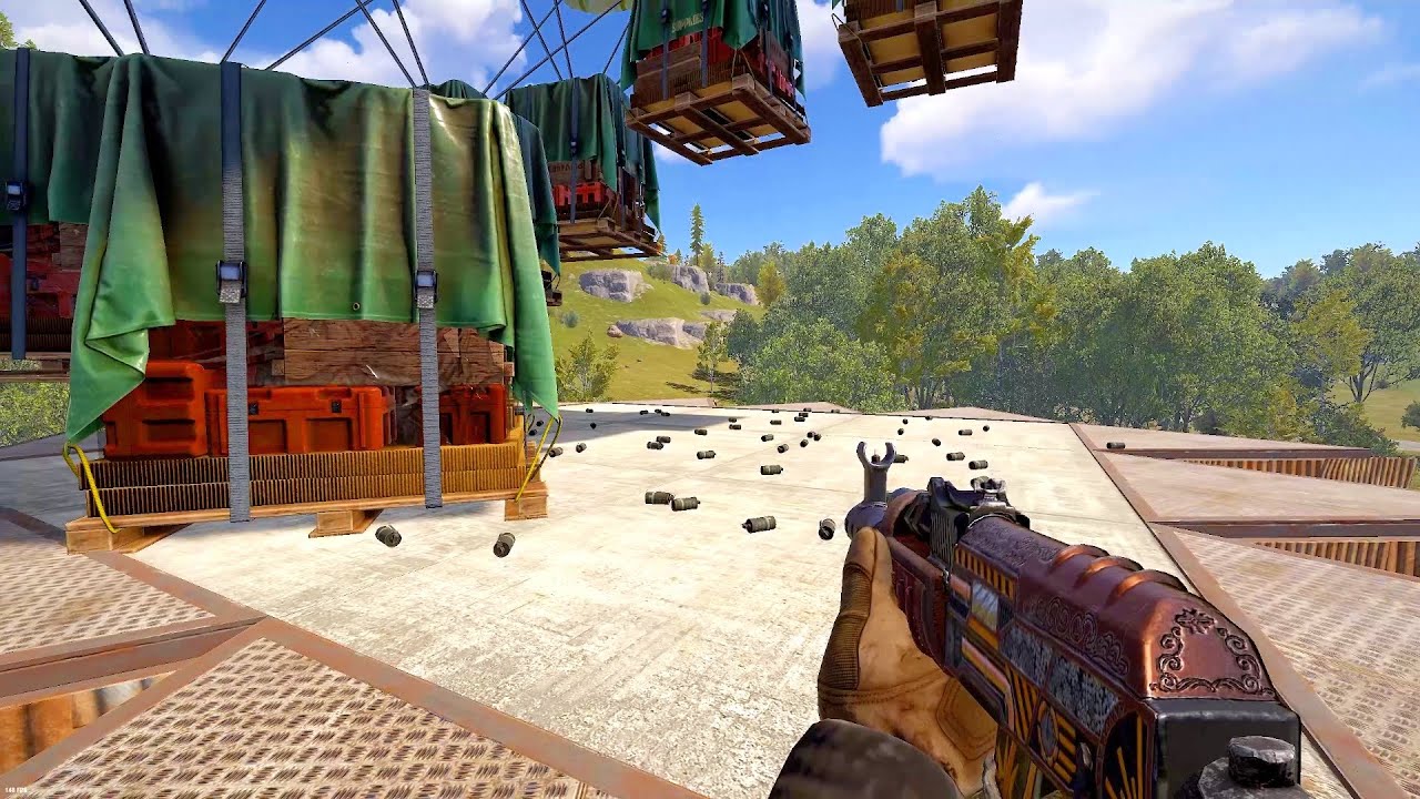 raiding using ONLY SUPPLY DROPS that I called DIRECTLY ON his BASE ...