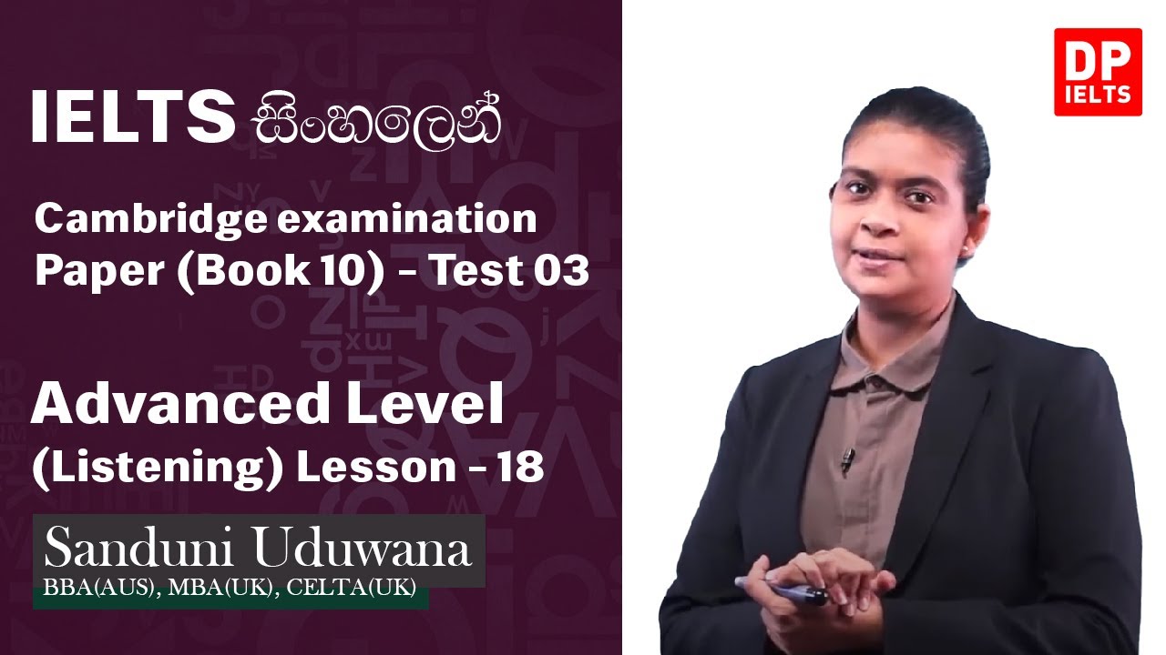 Cambridge Examination Paper Book 10 Test 3 Advance Level Listening cambridge-examination-paper-book-10-test-3-advance-level-listening