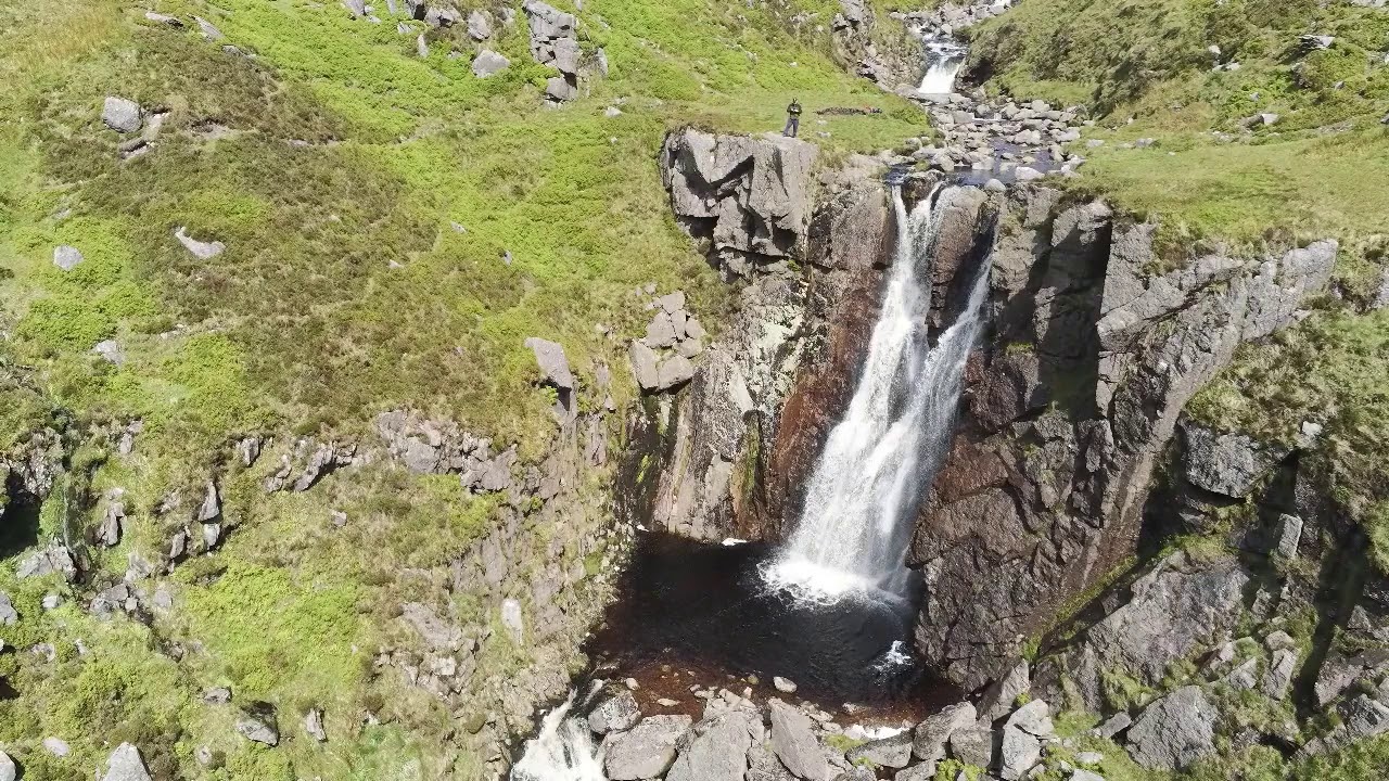 Mahon Falls with Drone Waterford Ireland 2019 - YouTube