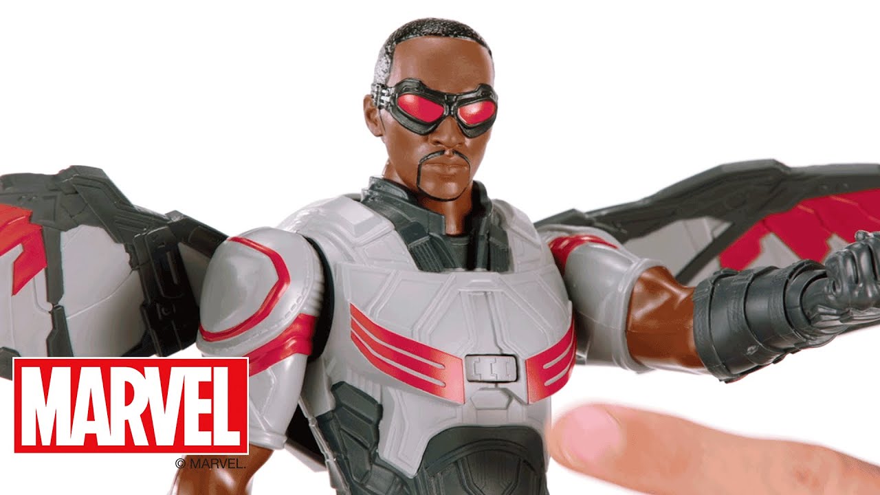 Marvel Falcon: Titan Hero Series U.K. - 'Electronic Figure' Demo - YouTube
