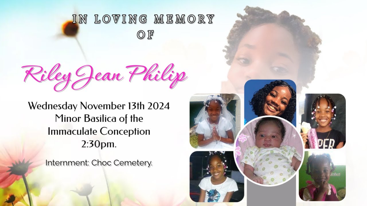 In Loving Memory of Riley Jean Philip - YouTube