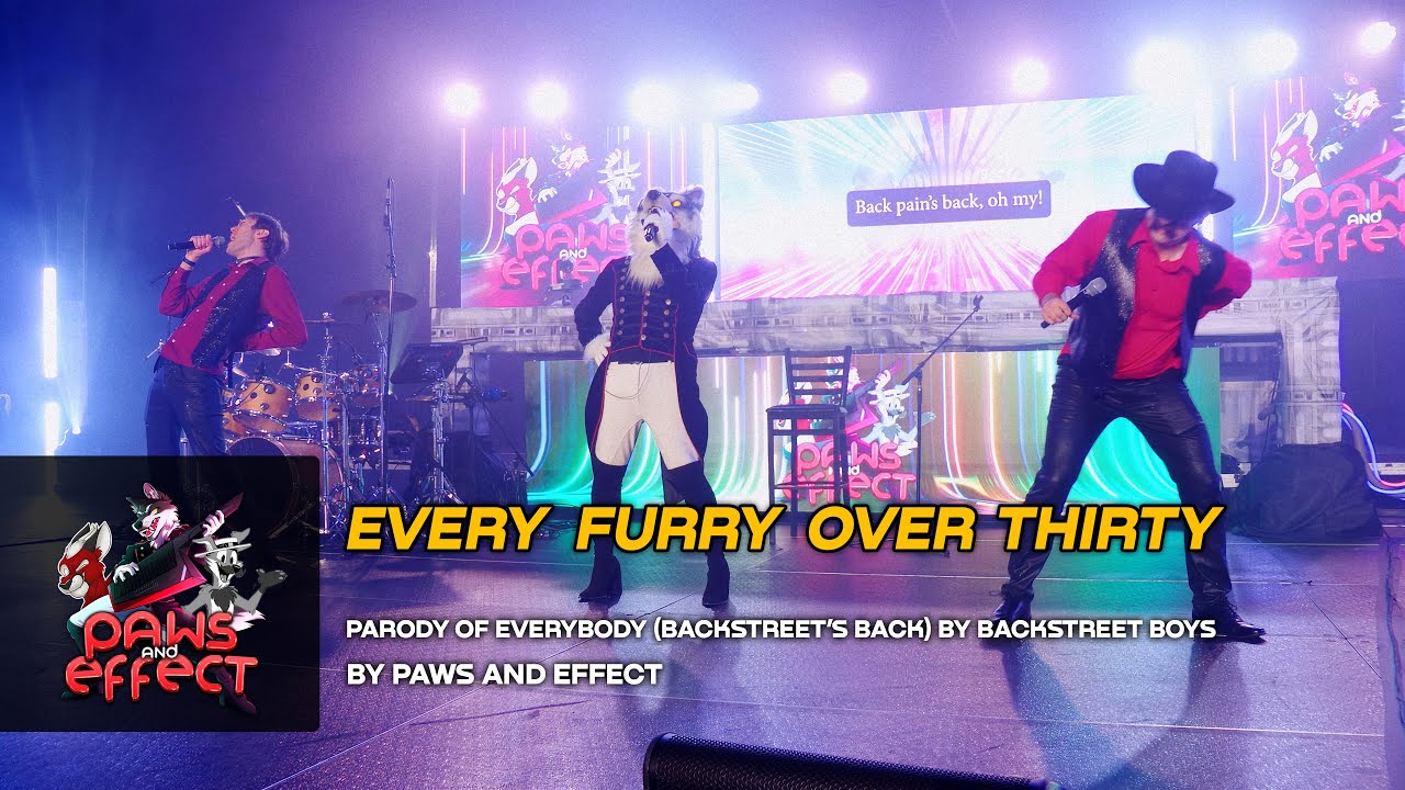 Paws and Effect - Every Furry Over Thirty (live at BLFC 2024) - YouTube