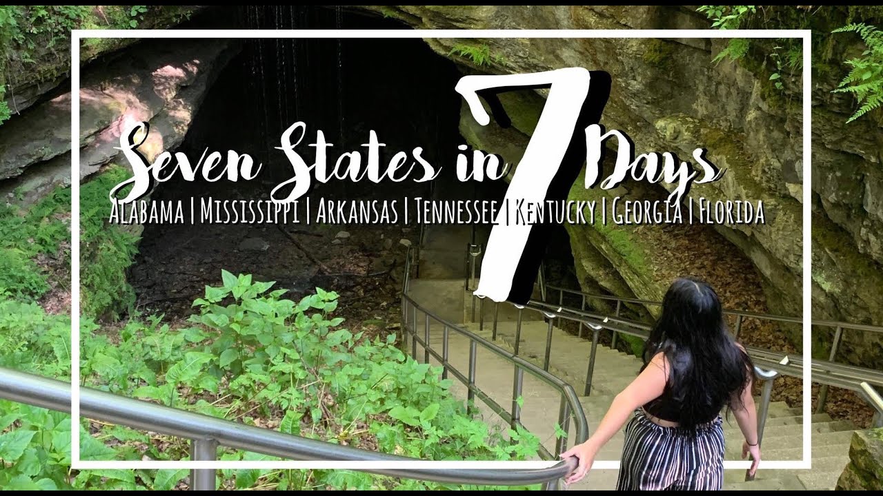 Traveling to SEVEN States in 7 Days! | Road Trip - YouTube