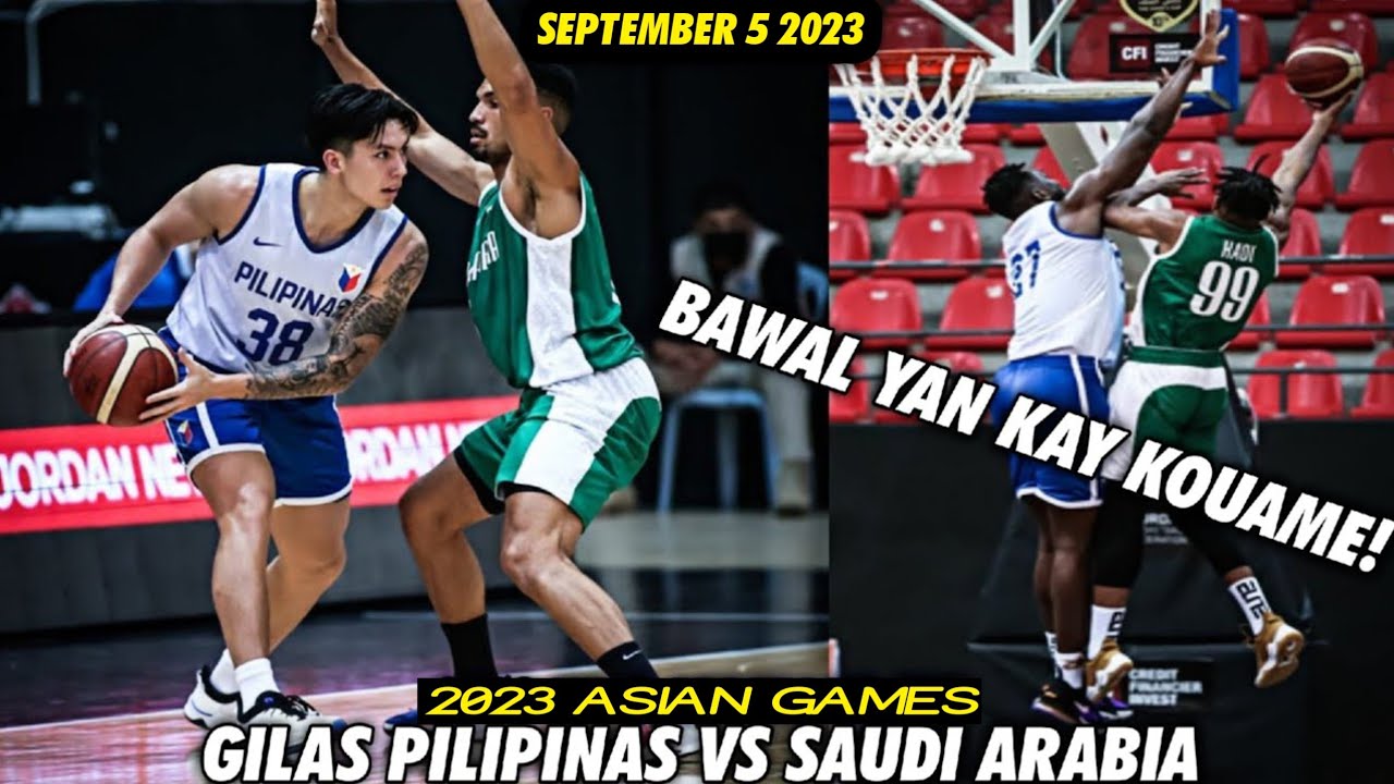 2023 Asian Games Gilas Pilipinas Vs Saudi Arabia Full Game Highlights