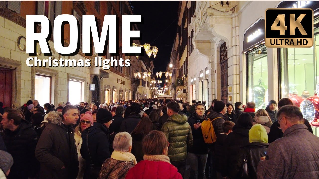 Rome's Christmas Spectacle: A Magical Journey Through Illuminated ...