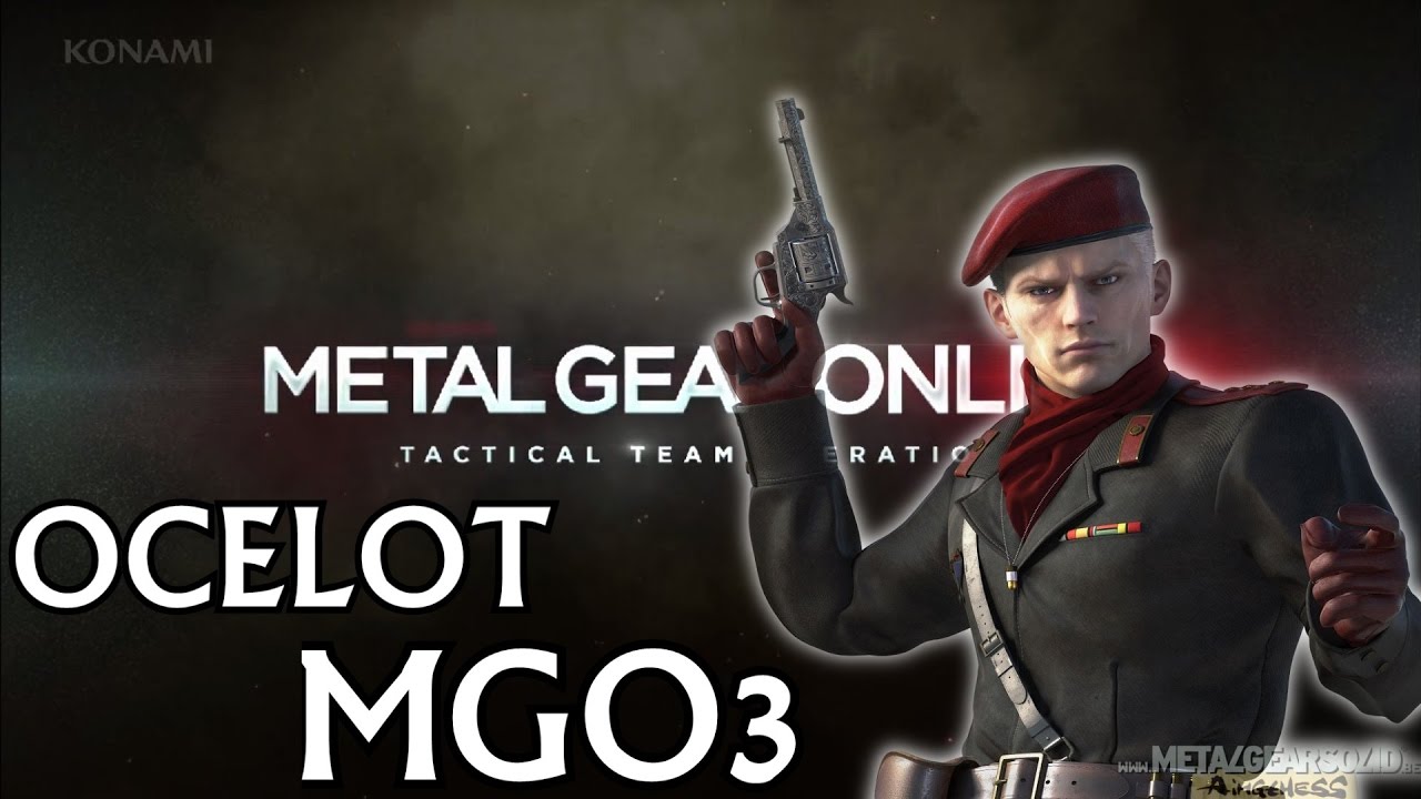 MGO3, Ocelot Mgs3 Style/ Headshot. - YouTube