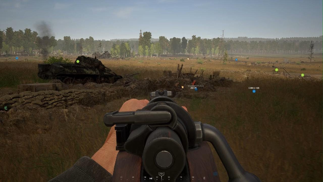 Hell Let Loose Quick 5 Trench Kills - YouTube