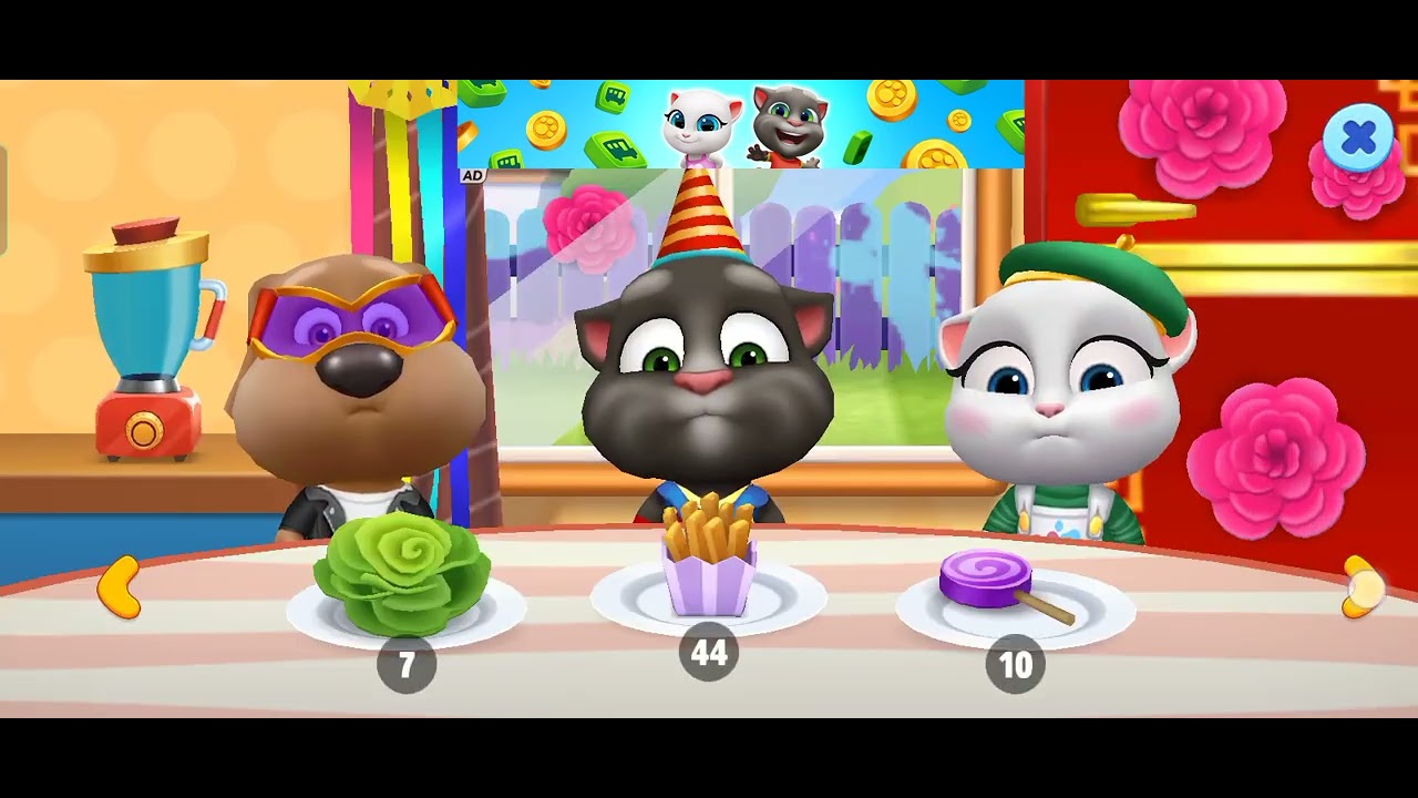 Talking Tom with Friends Song - YouTube