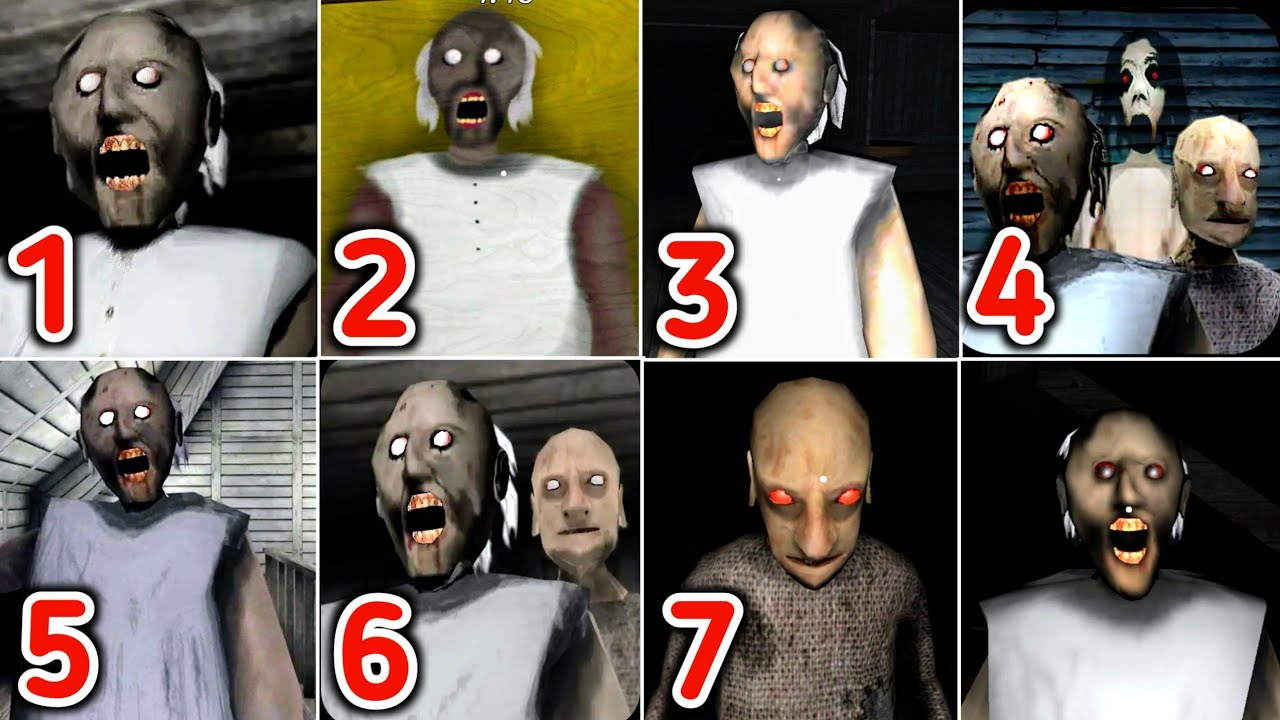 Granny Vs Granny 2 Vs Granny 3 Vs Granny 4 Vs Granny 5 Vs Granny 6 Vs ...