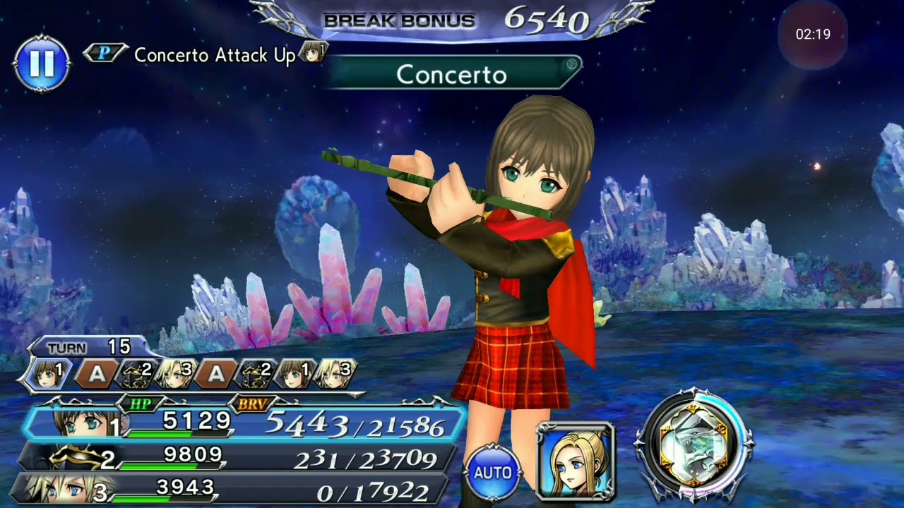 Dissidia Final Fantasy~Ifrit Quest Lv150 - YouTube