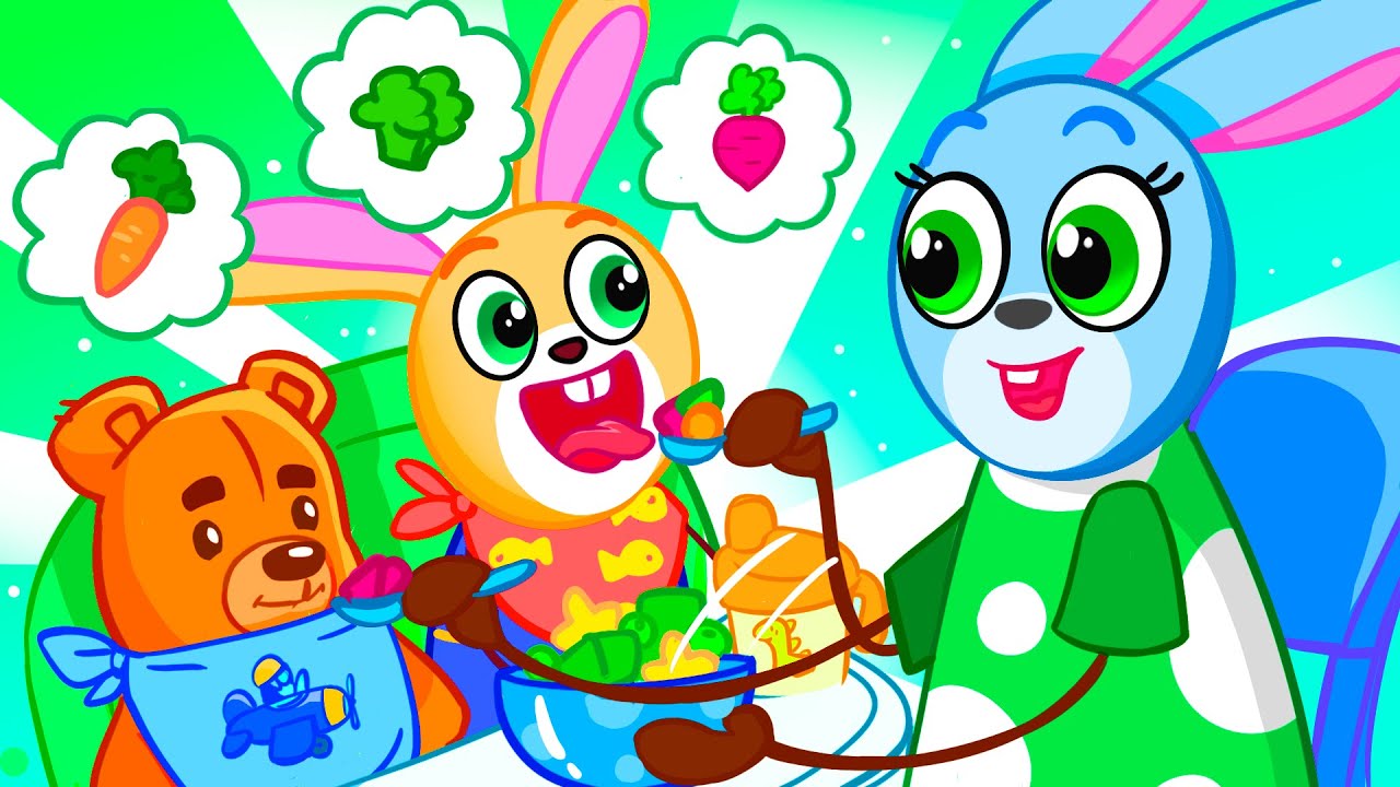Yes Yes Vegetables Song | Baby Bunny Nursery Rhymes & Kids Songs - YouTube