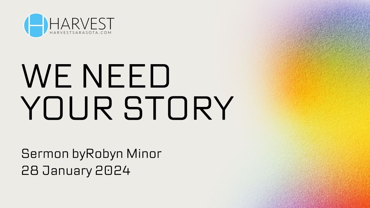 We Need Your Story | Robyn Minor - YouTube