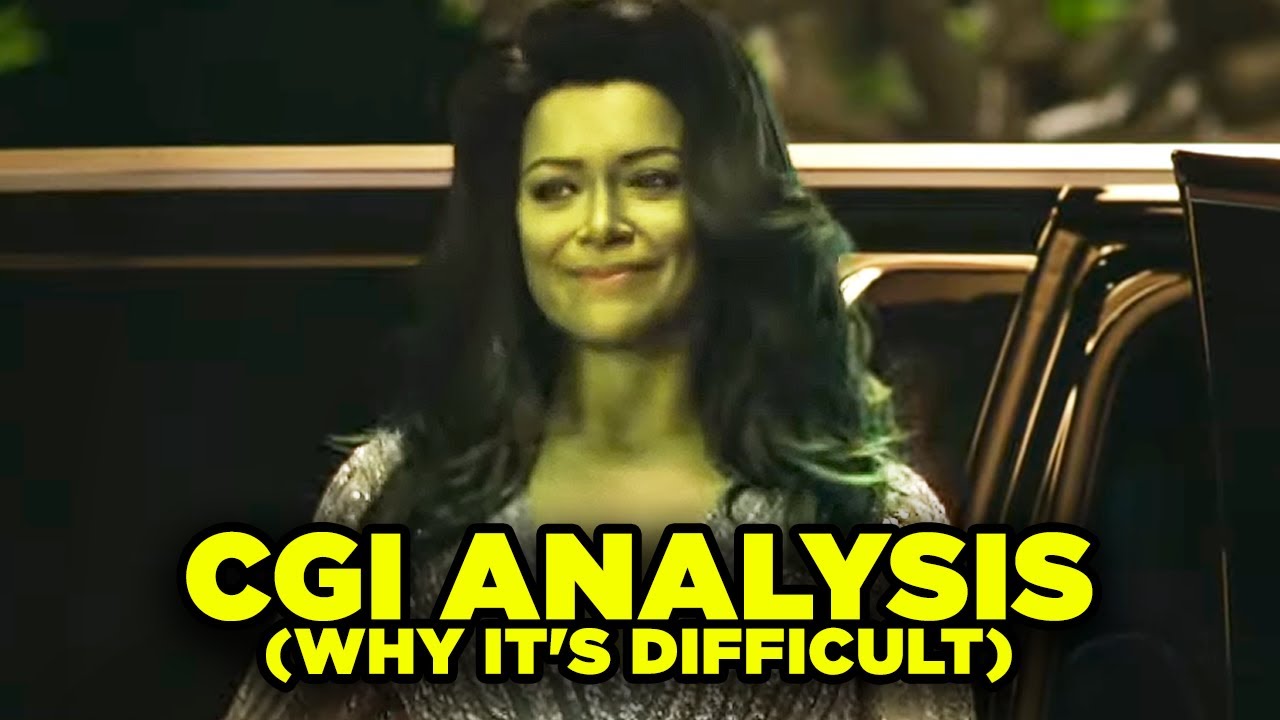 SHE-HULK CGI EXPLAINED! Uncanny Valley & Marvel VFX Process Breakdown ...
