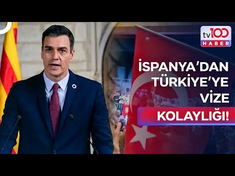İspanya Başbakanı Sanchez'den Türk Bayraklı Paylaşım! | tv100 Ana Haber
