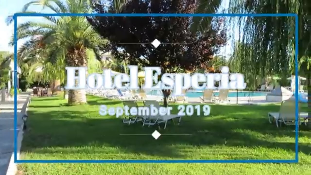 Hotel Esperia 2019 - YouTube