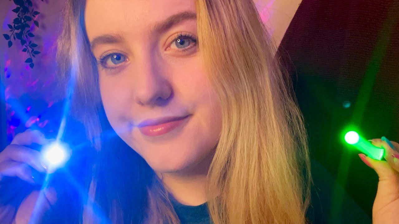 ASMR | Light triggers for closed eyes - YouTube