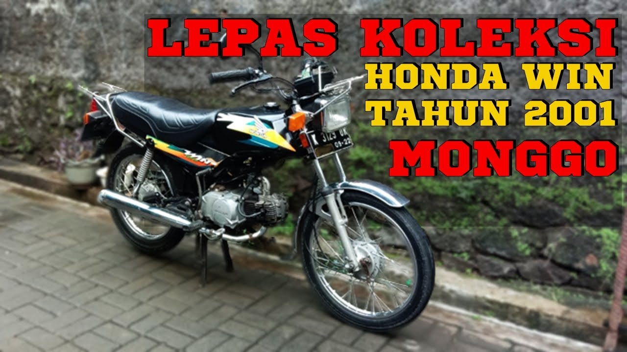 LEPAS KOLEKSI!!Honda Win Tahun 2001 Motor Bekas Siap Pakai - YouTube