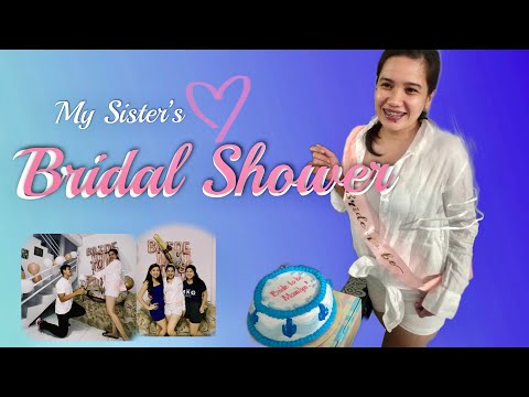 My Sister’s Surprise Bridal Shower I The Rhonzie Vlog