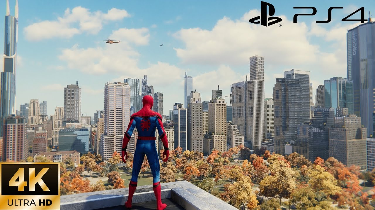 Marvel's Spider - Man PS4 - 4K ULTRA HD - Gameplay - Costume De Stark ...