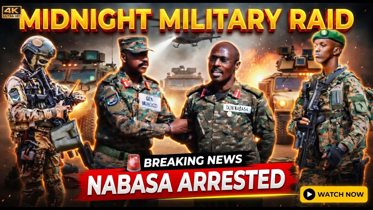 MUHOOZI ARRESTS GEN.DON NABASA AND 20 OTHER MILITARY CHIEFS OVER PLOT ...