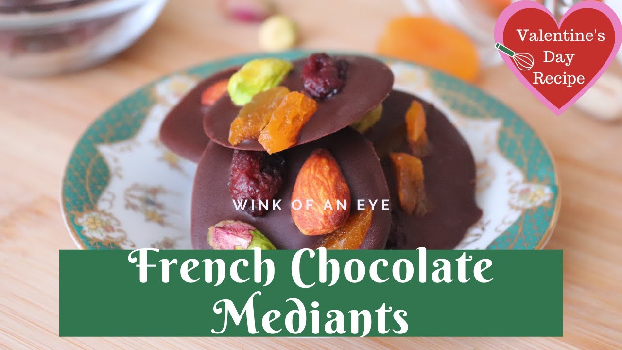 French Chocolate Mediants - Chocolate Discs with Dried Fruit & Nuts ...