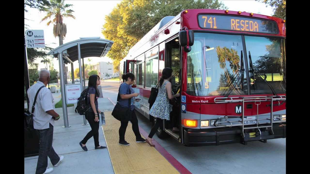 CSUN's New Transit Station - YouTube
