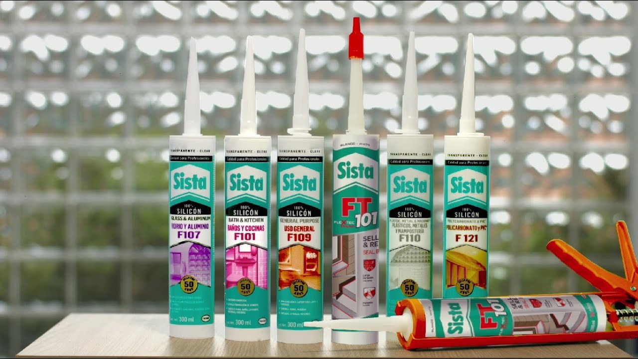 Sella, pega y rellena con un solo producto, Sista FT101. - YouTube