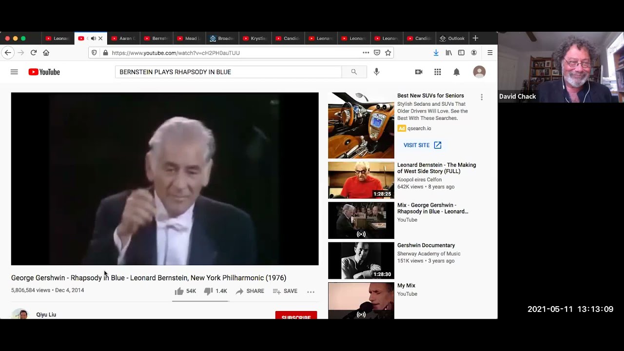 Levy Lecture Series: "Leonard Bernstein - A Voice For All Time" by ...