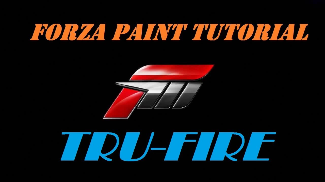 Forza 4 Paint Tutorial- Layered Tru-Fire - YouTube