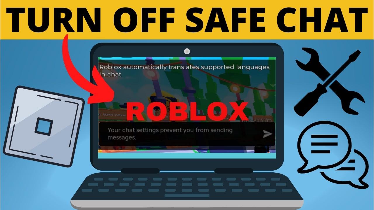 How to Turn Off Safe Chat on Roblox - 2024 - YouTube