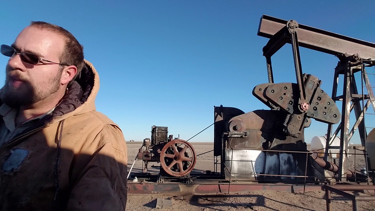 Starting a c-66 arrow engine by hand - YouTube