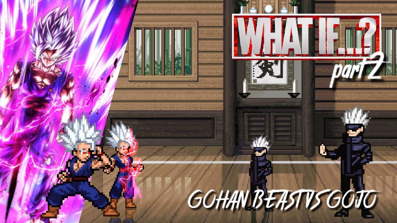 GOHAN BEAST VS GOJO - YouTube