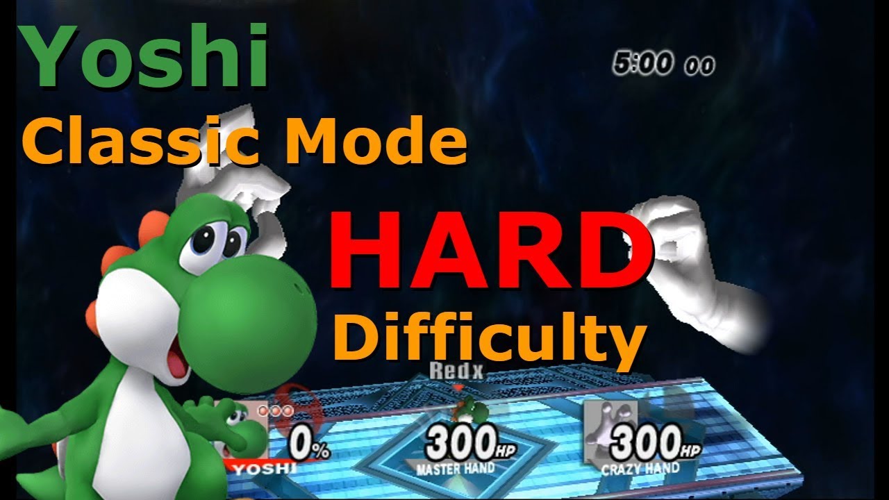 Super Smash Bros. Brawl - Classic Mode - (Hard Difficulty) (Yoshi ...