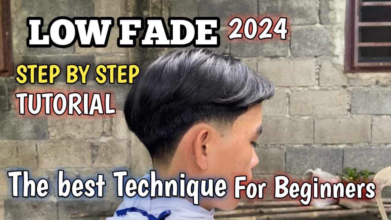 THE BEST TECHNIQUE,LOW TAPER FADE 2024 STEP BY STEP, FOR BEGINNERS # ...