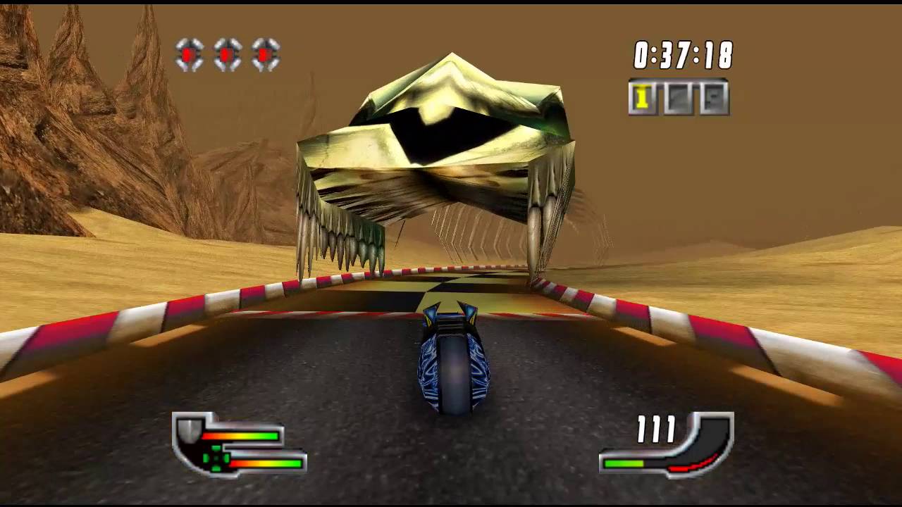 Extreme-G N64 HD textures pack map 02 [16/9 hack] - YouTube