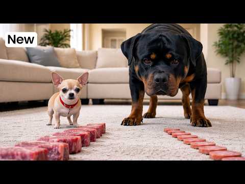 Die besten Videos über den Kampf zwischen Chihuahua und Rottweiler