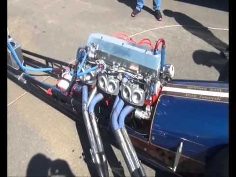 Holden 202 front engine Dragster. 69 Slingshot - YouTube