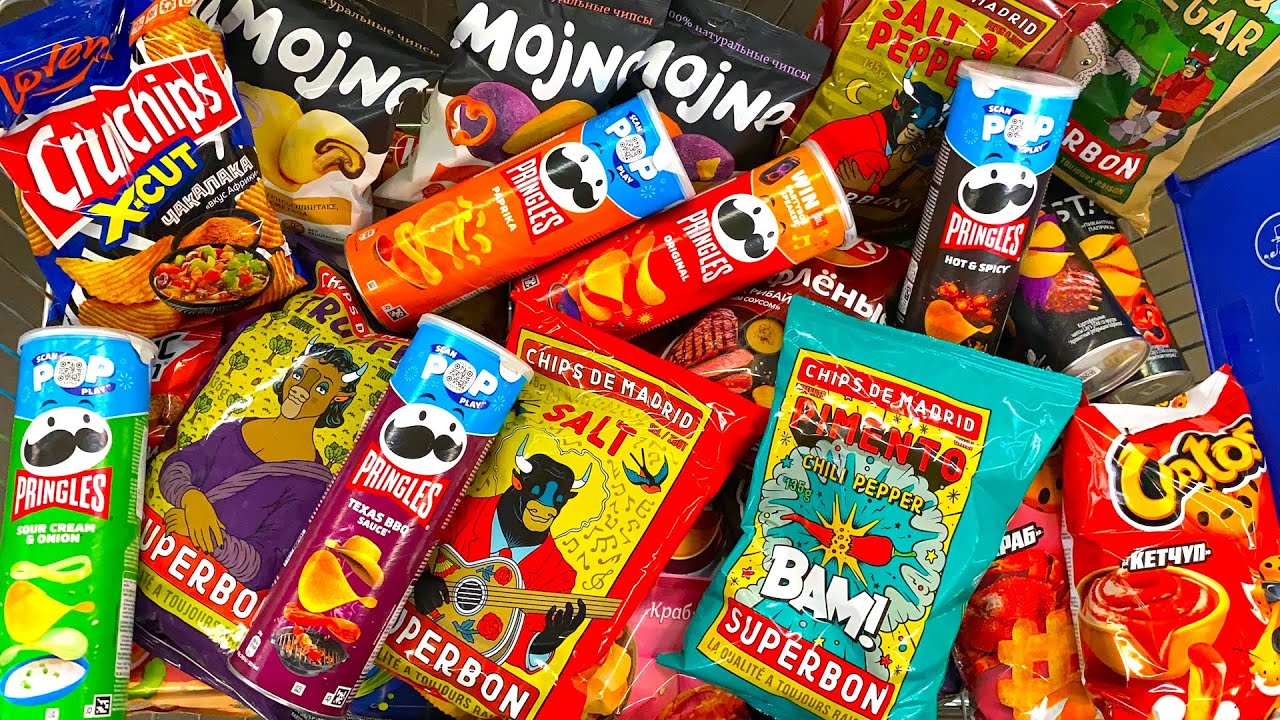 Вкусняшки и Сладости 🤯 Мега Шоппинг! lay's, Pringles, Cheetos, Лейс ...