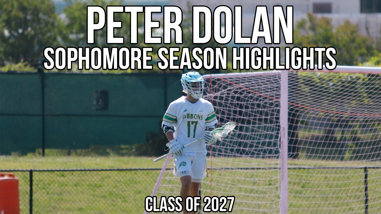 Peter Dolan Sophomore Season Highlights - YouTube