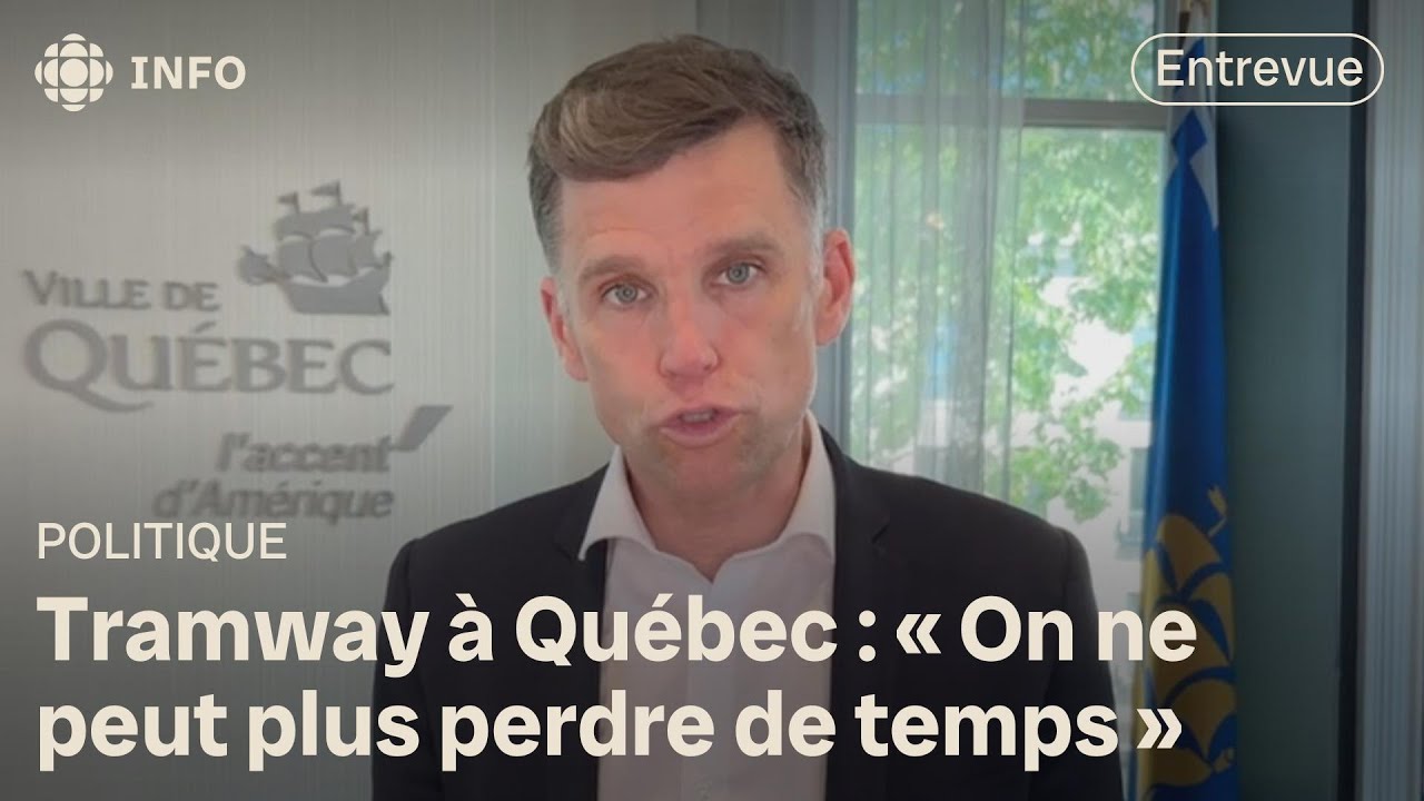 Le plan de mobilité de CDPQ Infra : entrevue avec le maire de Québec ...