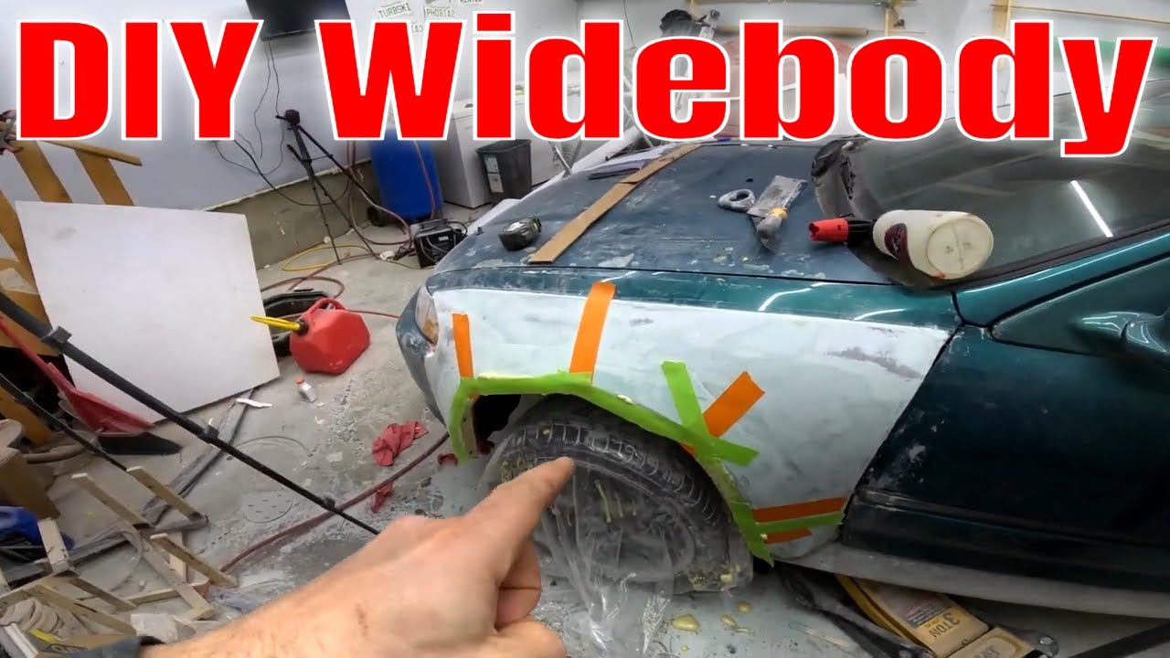 How to BUILD a 1 off WIDEBODY kit for your car Video 2 - YouTube
