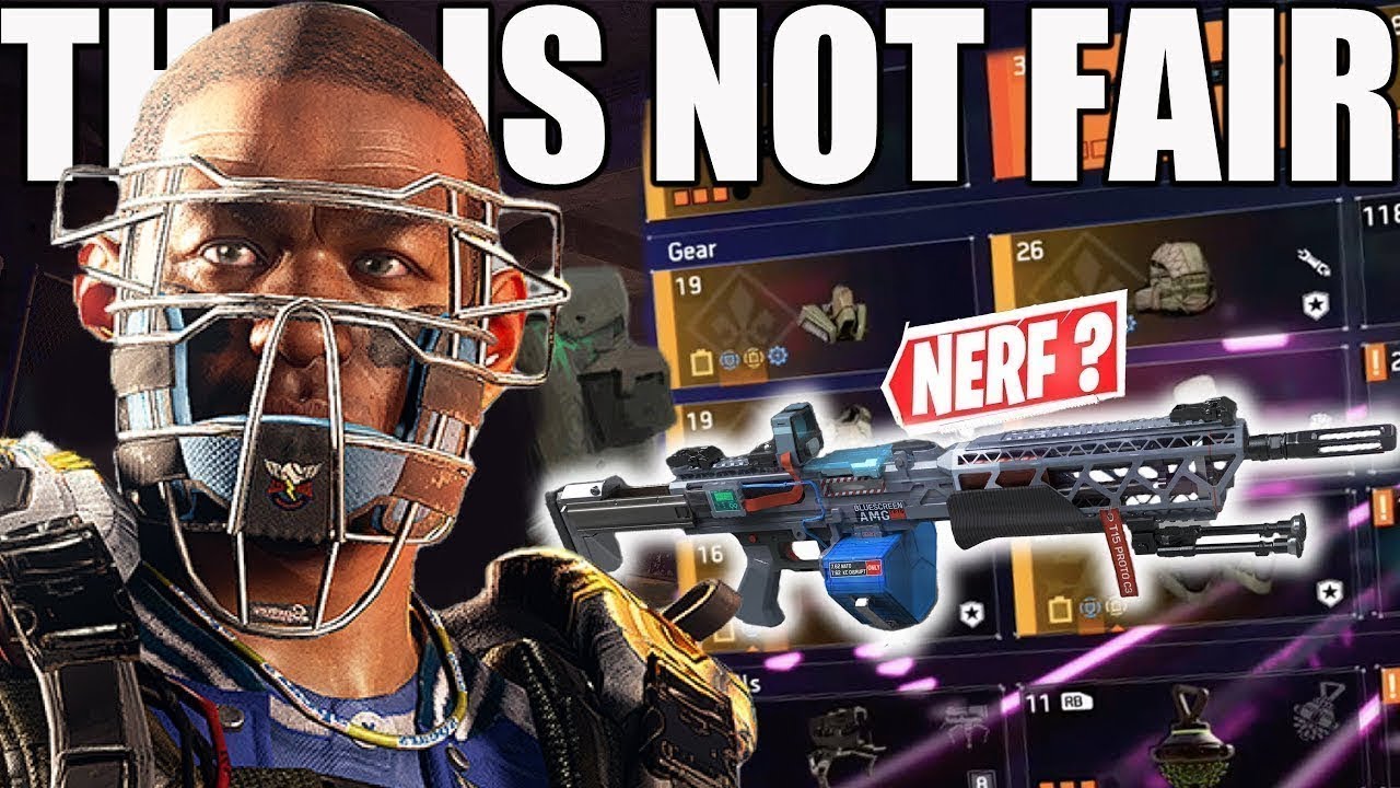 NEVER SEEN BEFOER BLUESCREEN BUILD + GOALIE NAMED AR ! The Division 2 ...